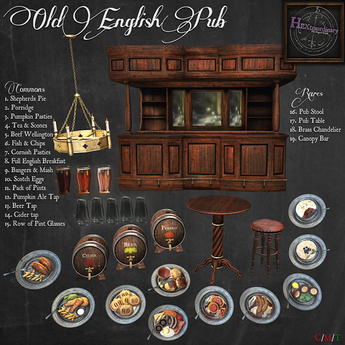 Second Life Marketplace - *HEXtraordinary* Cider Tap Barrel