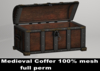 Second Life Marketplace - H&R Medieval Coffer FULL PERM