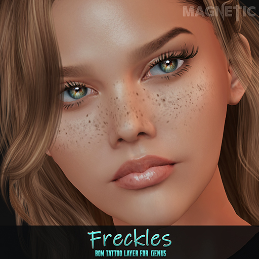 Second Life Marketplace - Magnetic - Freckles // BOM Genus (ADD ME)