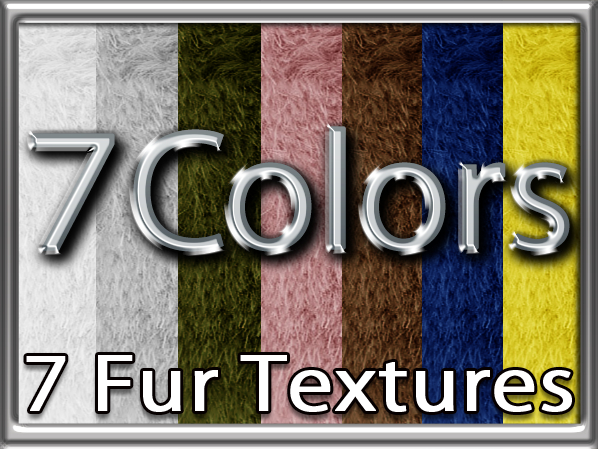 Second Life Marketplace - Zoy Texture [ Gorgeous Fur ] 7 Colors