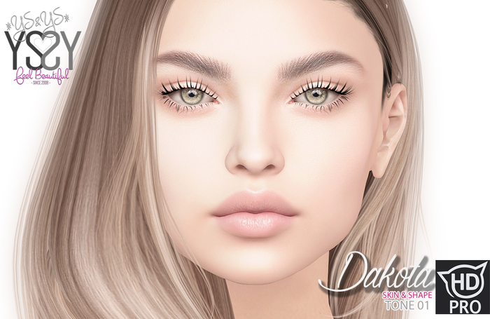 Second Life Marketplace - *YS&YS* Dakota Tone 01 BOM Skins - Catwa HD ...