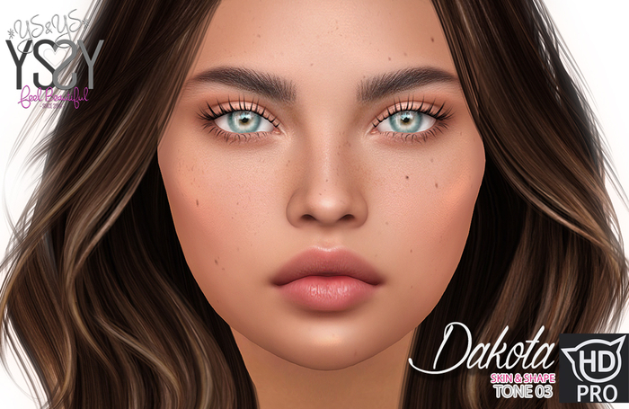 Second Life Marketplace - *YS&YS* Dakota Tone 03 BOM Skins - Catwa HD ...