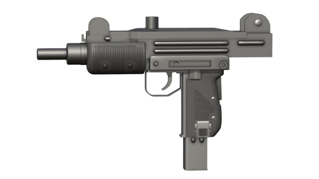 Second Life Marketplace - FULL PERM Tactical SMG PDW UZI Mini by 3D Knights
