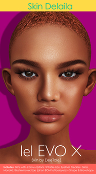 Second Life Marketplace - DeeTaleZ *SKINS* for LELUTKA EVOX - Delaila ...