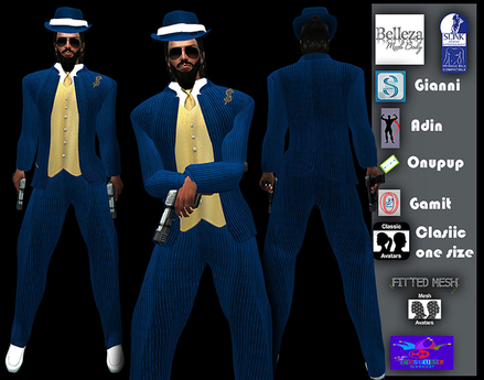 Second Life Marketplace - MAFIA KING-GIANNI-SLINK-JAKE-ADIN-GAMIT ...