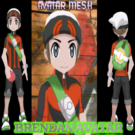 Second Life Marketplace - BRENDAN AVATAR ANIME MESH COMPLETE