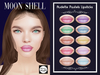 Second Life Marketplace - Moon Shell Audette Pastels Lipsticks BOM Snow ...