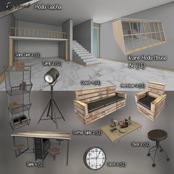 Second Life Marketplace - Rassuel - Modu House RARE