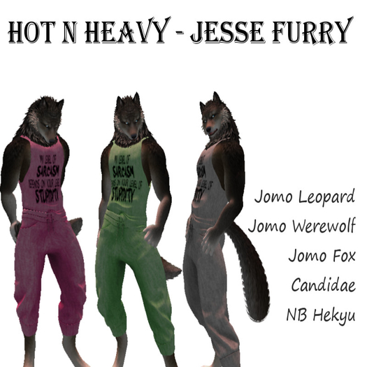 Second Life Marketplace - Hot N Heavy - Jesse Furry