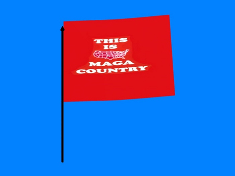 Second Life Marketplace - MAGA Flagpole-MAGA Country