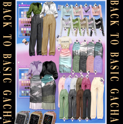 Second Life Marketplace - [DAMI] Back To Basic *B6 [MAITREYA] (box)