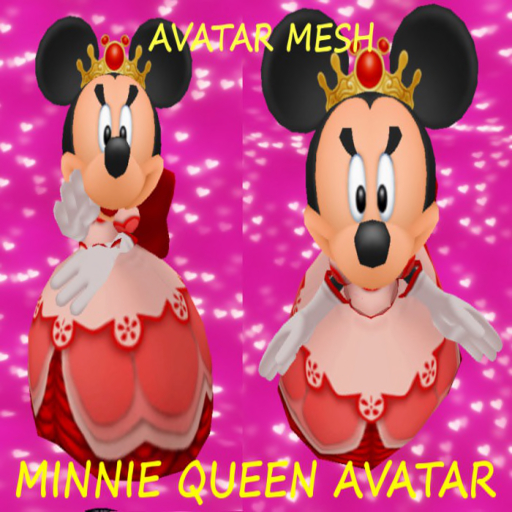 Second Life Marketplace - QUEEN MINNIE AVATAR MESH COMPLETE