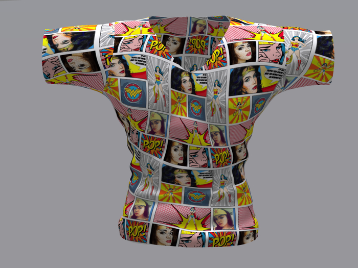 Second Life Marketplace - NiLu Store - Men's V-Neck Shirt - Wonder ...