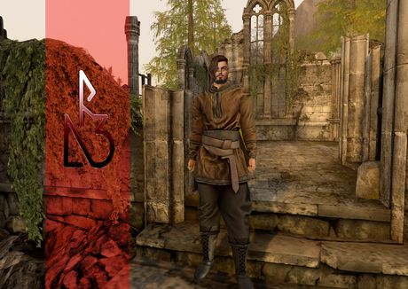 Second Life Marketplace - //R3D// Viking Tunic Njord - Light Brown ...