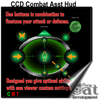 Second Life Marketplace - CCD Combat Asst Hud ver 1c (Boxed)