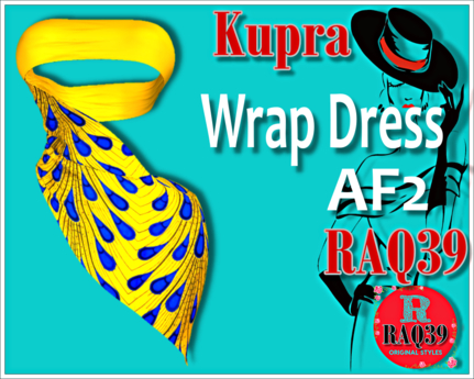 Second Life Marketplace - [R39] Kupra Wrap Dress AF2