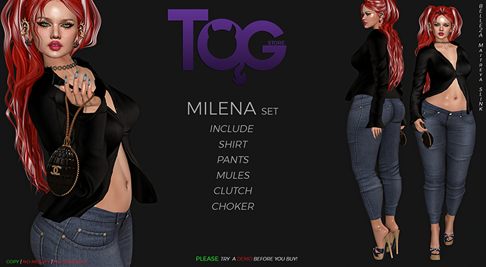 Second Life Marketplace - ToG Store .::. Milena Set GIFT