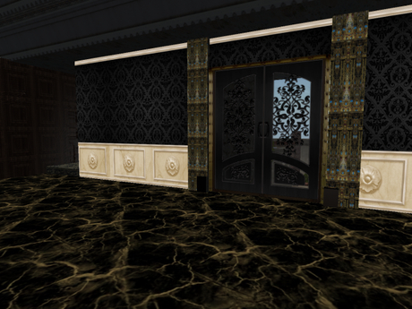 Second Life Marketplace - Gothic Manor House & crocodile infested moat