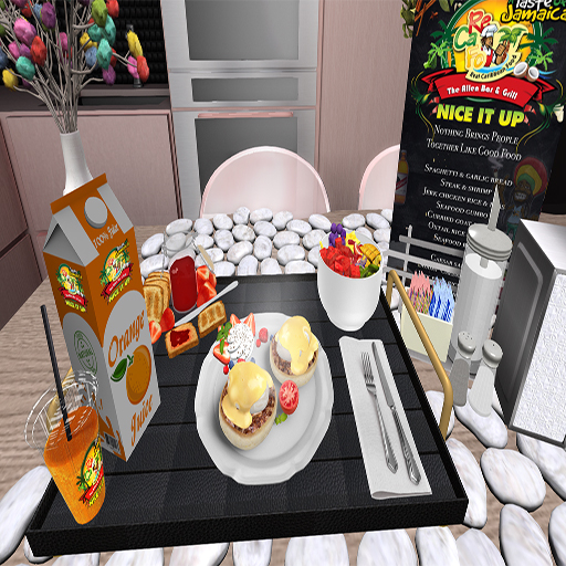 Second Life Marketplace - ABG Steak Benedict Serving Tray-1