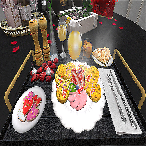 Second Life Marketplace - ABG VDay Breakfast Tray-2