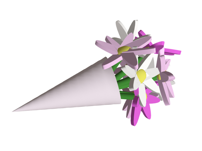 Second Life Marketplace - Prim Flower Bouquet