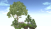 Second Life Marketplace - Jad Garden - Wild tree and shrubs rock garden