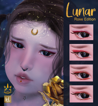 Second Life Marketplace - {SUGARY} Lunar Rose Edition - Lelutka Evo