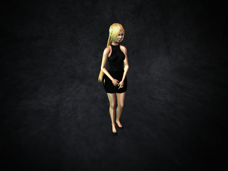 Second Life Marketplace - All black with split