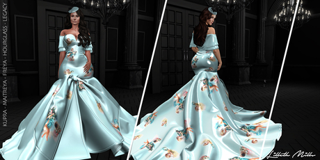 Second Life Marketplace - LM QUEEN - Cupid Skye - Angelic Gown for ...