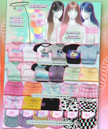 Second Life Marketplace Amitomo Delight Gacha 28 9722