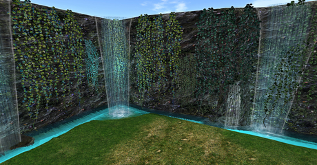 Second Life Marketplace - land dividers foot prints DEMO