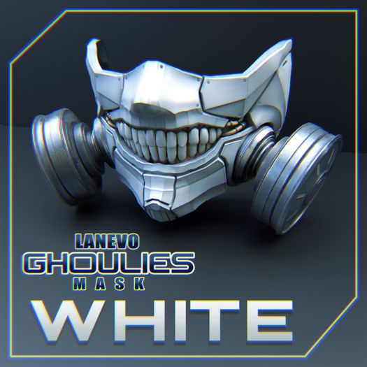 Second Life Marketplace - [LANEVO] GHOULIES MASK (White)