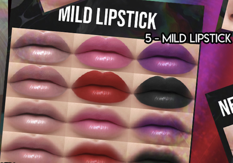 Second Life Marketplace - 5 - Gloom. - Ancient Dreams - Mild Lipstick