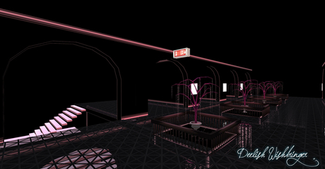 Second Life Marketplace - Neon Rooms skybox 68LI 40LI without trees REZBOX