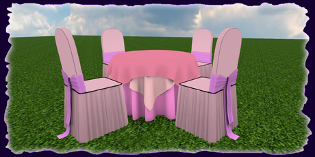 Second Life Marketplace - Reception Party Table