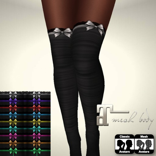 Second Life Marketplace - *SM* Legacy Applier + BoM Bow Stockings FatPack