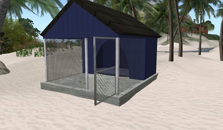 Second Life Marketplace - Blue Kennel (no copy version)