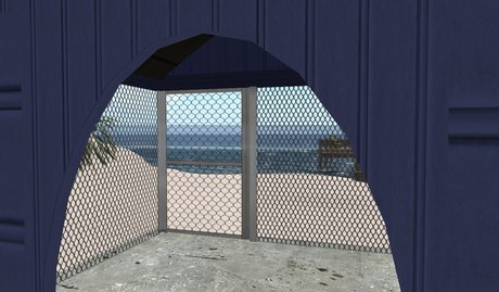 Second Life Marketplace - Blue Kennel (no copy version)