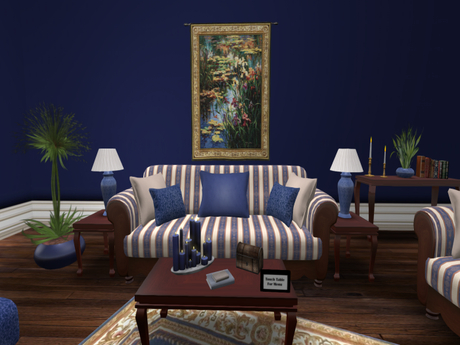 Second Life Marketplace - PG The Harmony Living Room Set ~ Complete Room