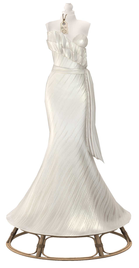 Second Life Marketplace - .:{Sofia}:. Sony Star Gown dress - Champagne ...