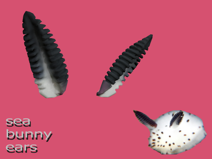 Second Life Marketplace - DIZZY sea bunny ears (unrigged)