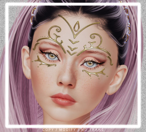 Second Life Marketplace - [Aleutia] Shuri Tribal Bindi Set