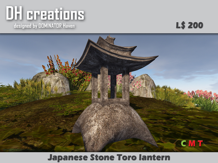 Second Life Marketplace - Japanese Stone Toro Lantern