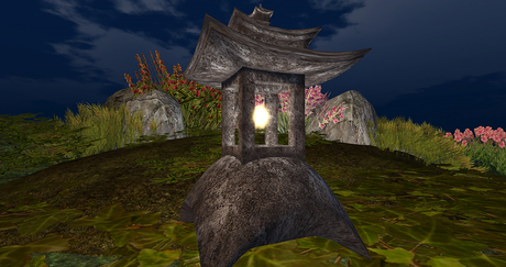 Second Life Marketplace - Japanese Stone Toro Lantern
