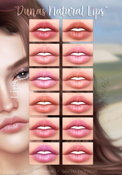 Second Life Marketplace - Temizi Store "Dunas Natural Lips" (LeL EVOX ...