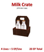 Second Life Marketplace - DFS Milk Crate (ACTUAL ITEM)