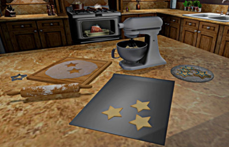 Second Life Marketplace - SN - Christmas Cookies Baking Day Clutter