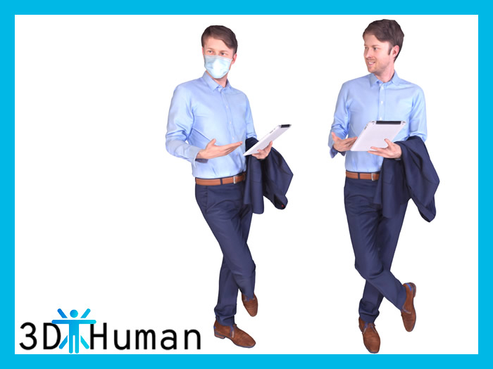 Second Life Marketplace - 3D Human - Social Distancing Man 1 Character ...