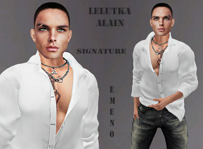 Second Life Marketplace - Emeno Shape - Lelutka Alain - Nick