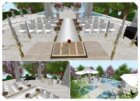 Second Life Marketplace - Sarah`s "Romantic Wedding Location Maria White"